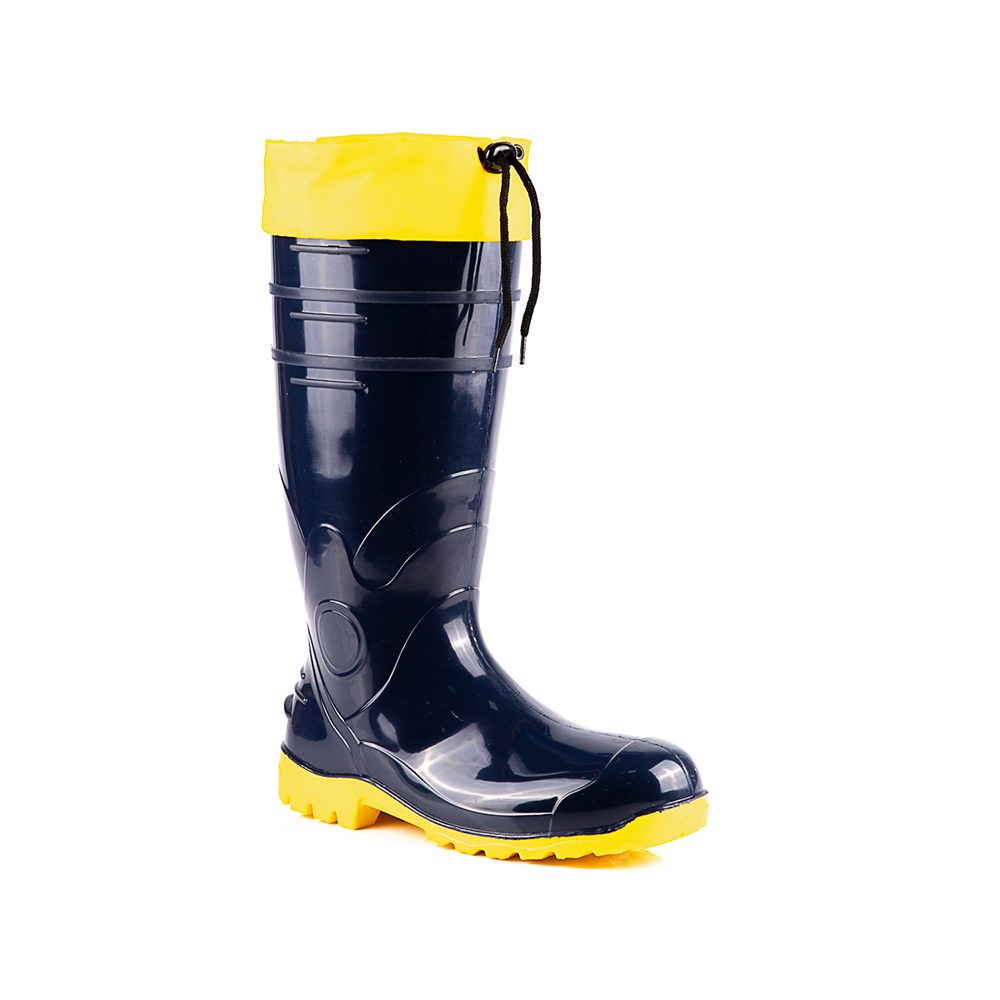 Bota Náutica Pvc com Polaina Cano Longo Azul - Madevet Comercial ...